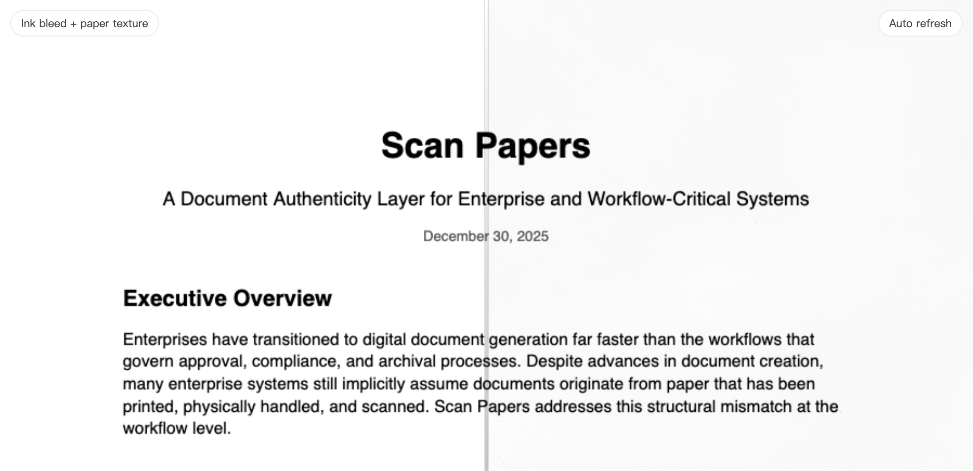 Scan Papers - Make PDFs Look Scanned